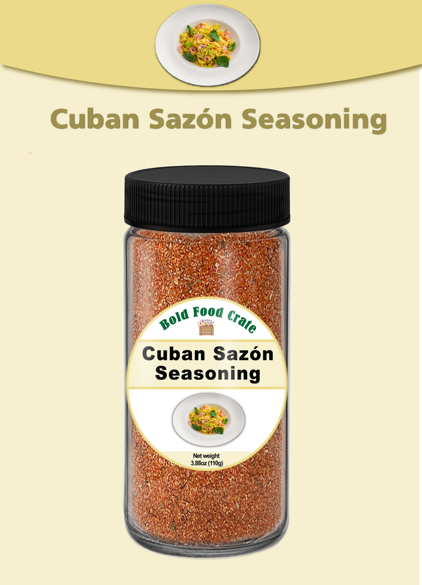 Cuban Sazon Seasoning – Bold Food Crate